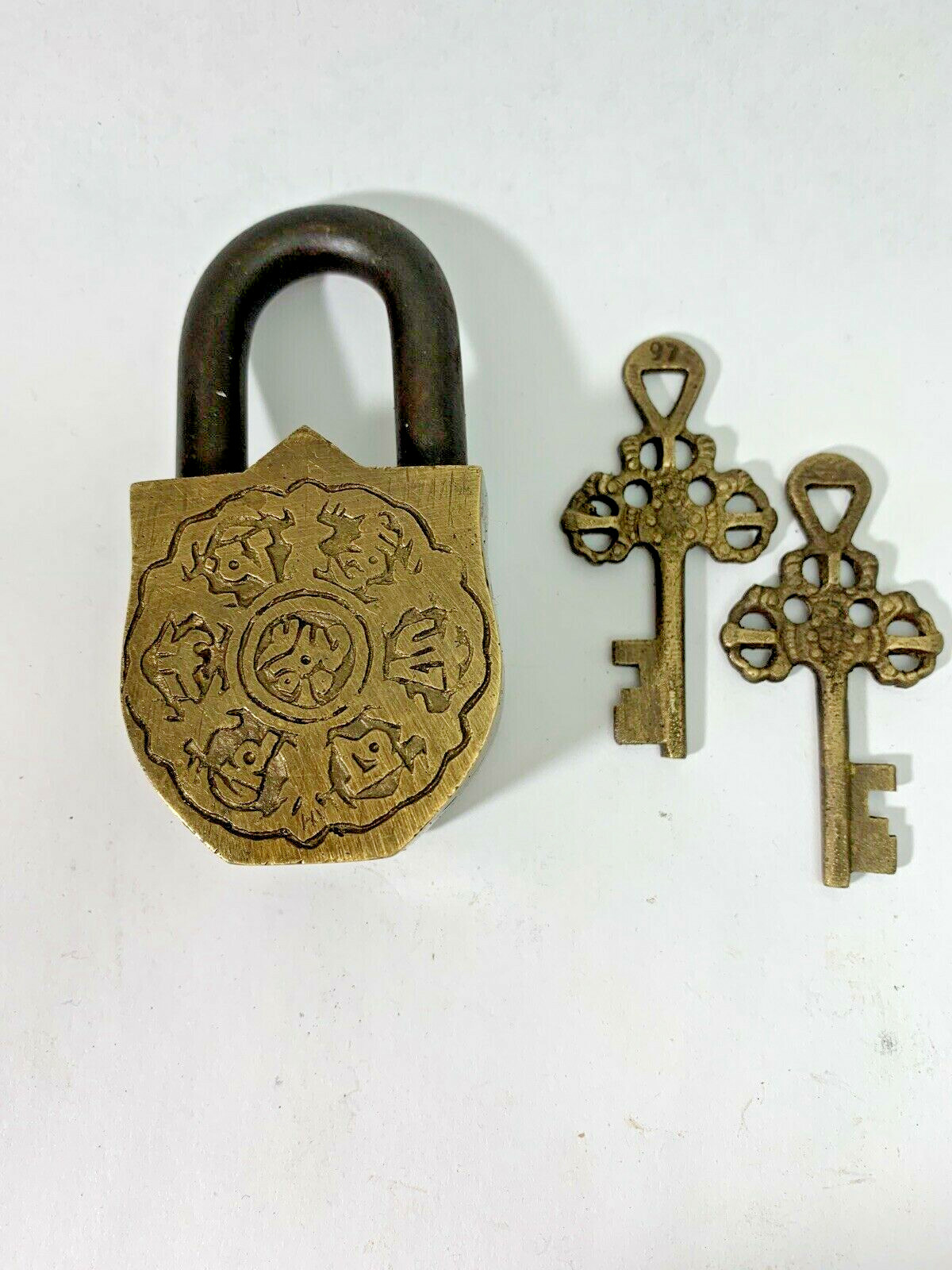 Tara Monastery Tibetan Temple Padlock Lock and Key | eBay