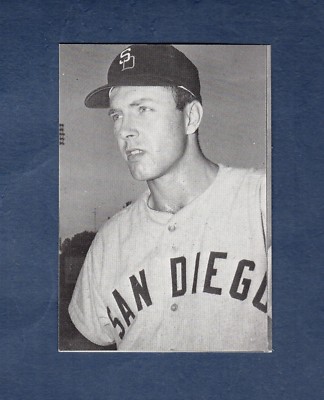 1958 PCL Popcorn: #147 DON DILLARD, San Diego Padres (ca.1974 Ed Broder ...