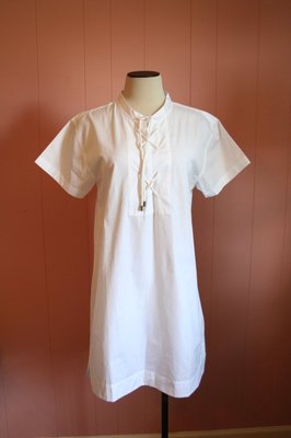 J Crew Thomas Mason Rope Tunic Size 4 White Dress $325 | eBay