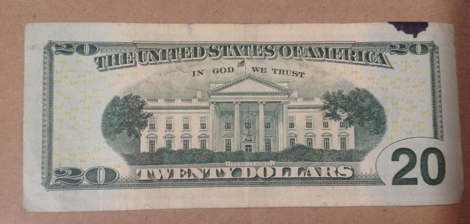 Fancy Serial Number US Currency $20 FRN Series 2017A Trinary Note ...