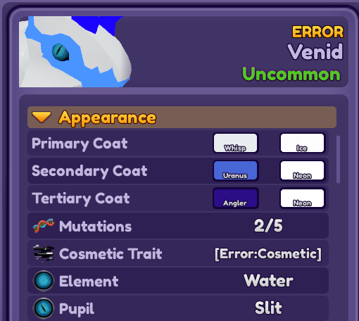 Error Cosmetic Radidon and Venid | Dragon adventures | Roblox - Fast ...