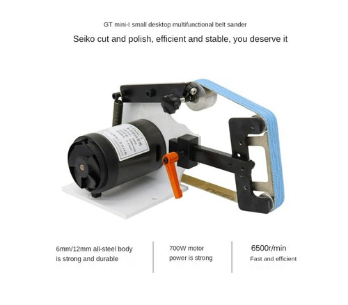 220V 6500 Rpm 700W Mini Belt Sander Polisher Grinding Machine Knife ...