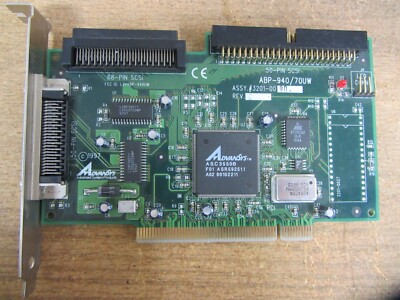 ADVANSYS ABP-940/70W ULTRA WIDE SCSI CONTROLLER PCI ADAPTER CARD 68 ...