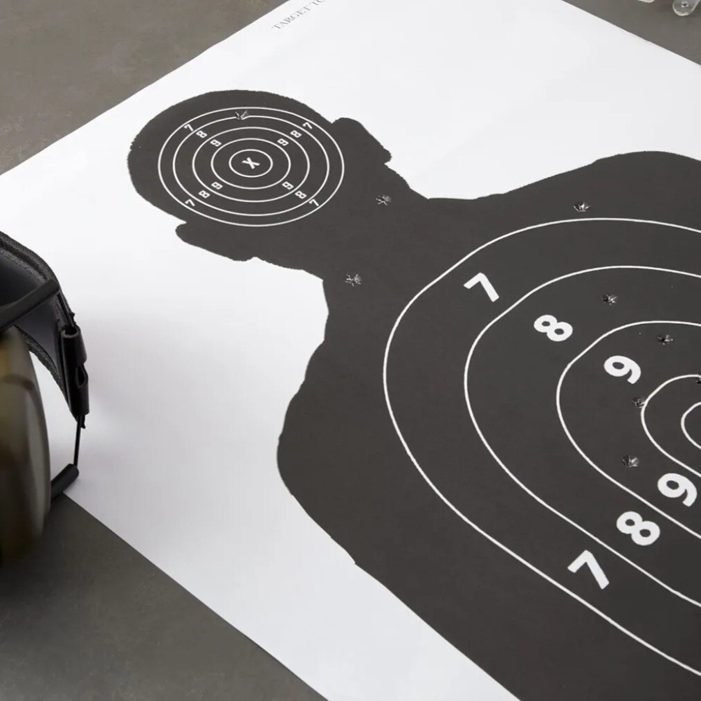 Juvale 17 x 25 inch Shooting Range Paper Silhouette Targets for ...