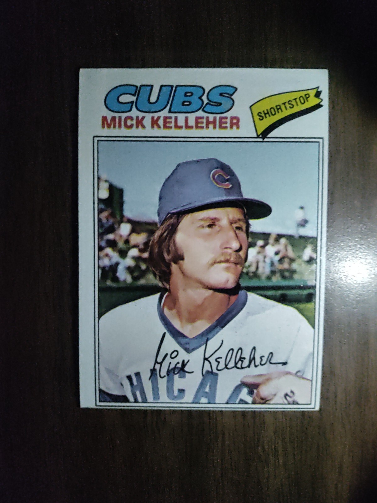 1977 TOPPS BASEBALL SET BREAK #657 MICK KELLEHER CHICAGO CUBS ex read ...