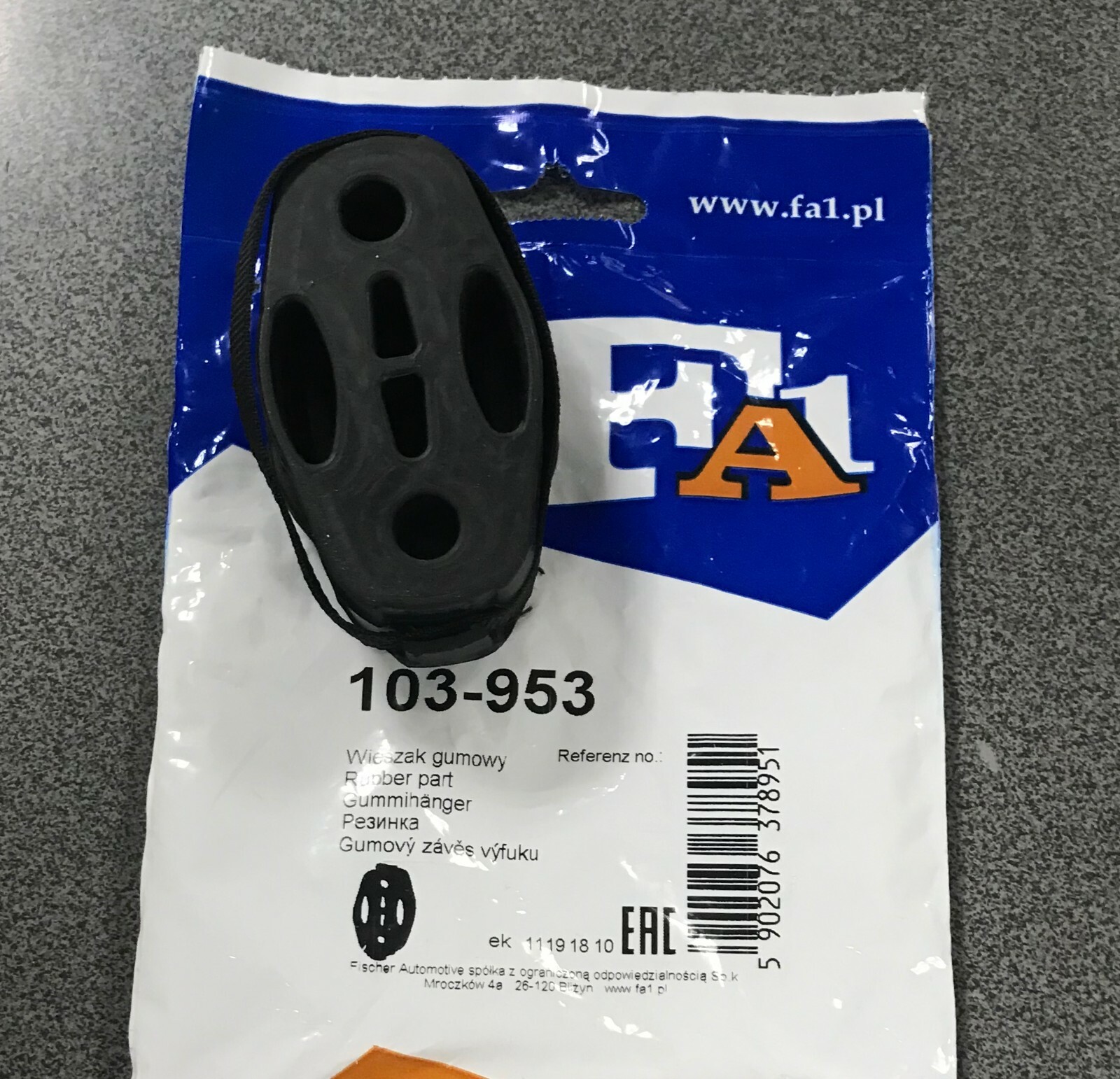 BMW 5 F10 F03 F11 F13 Exhaust Muffler Mount Rubber 18207807132 7807132 ...