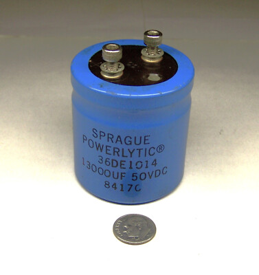 Capacitors - Sprague Powerlytic Capacitors