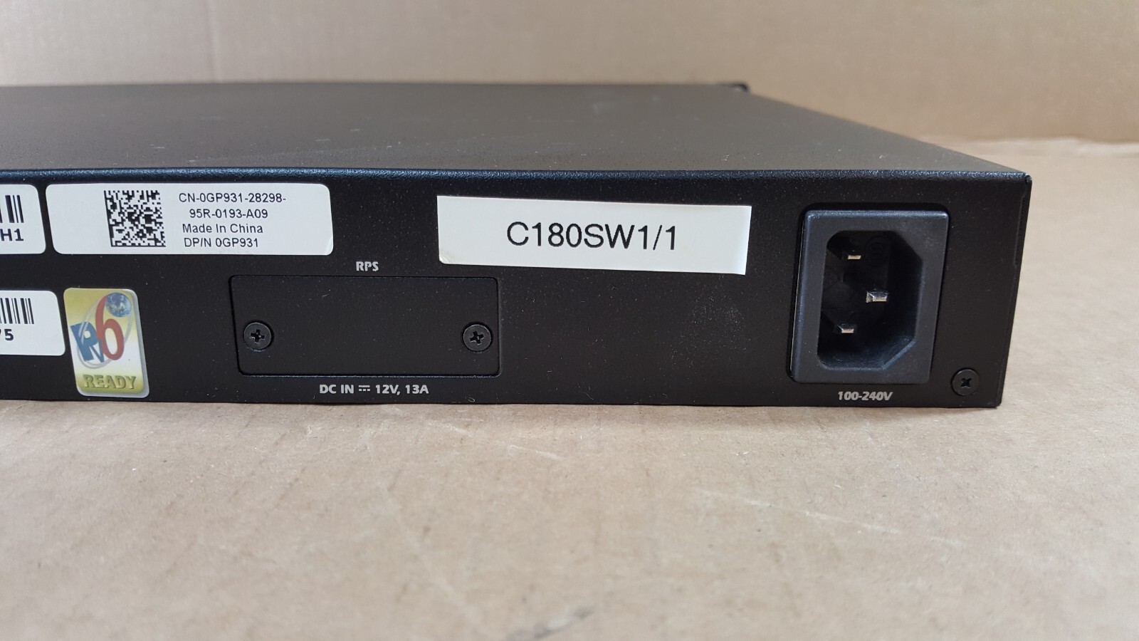 DELL POWERCONNECT 6248 48-PORT GIGABIT LAYER 3 SWITCH w/ 1x 6200-XGSF ...