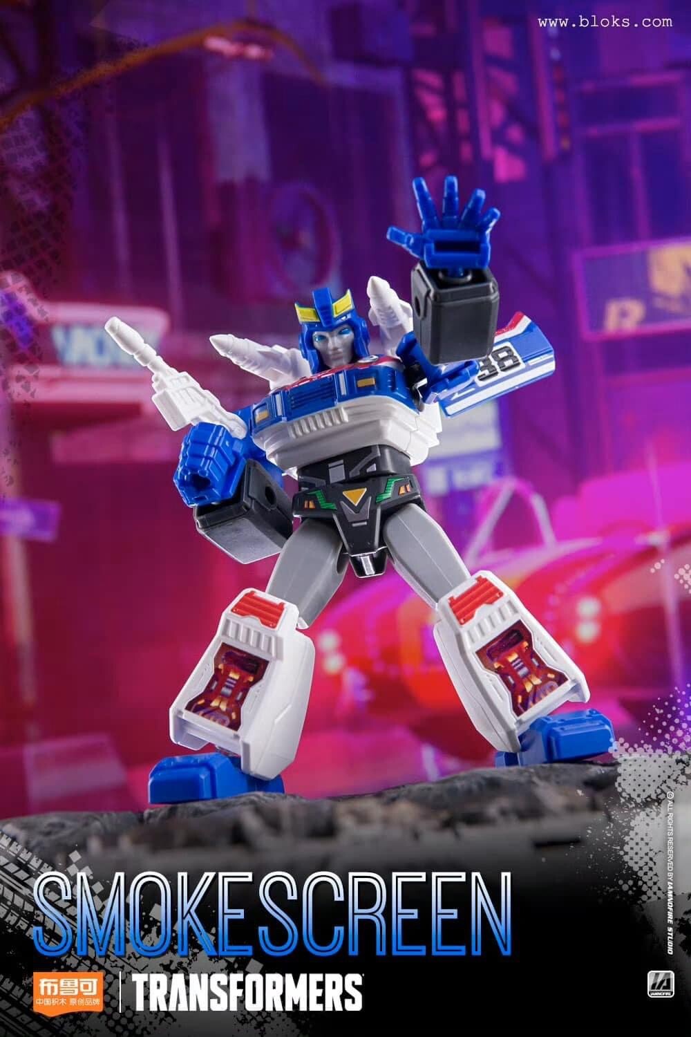 Bloks Transformers G1 Series 4 Model Kit Set of 9 Figures Blind Box US ...