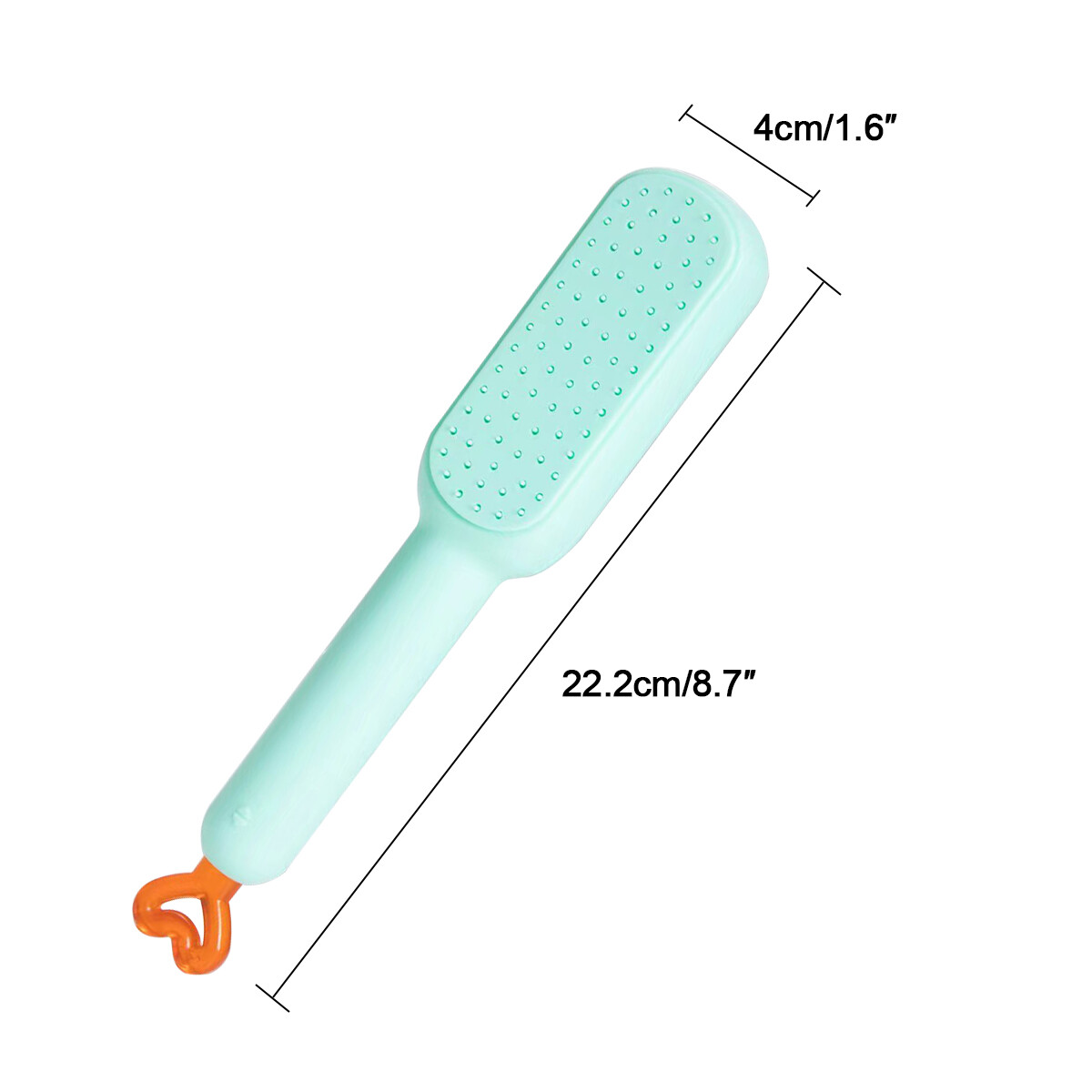 ABS Magic Retractable Comb Anti-static Massage Hair Brush Easy Clean | eBay