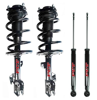 FCS Front Struts Coil Springs and Rear Shocks Kit For Toyota Sienna V6 ...