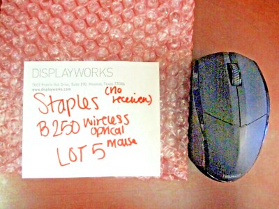 Staples 1305015482 B250 Wireless Optical Mouse | eBay
