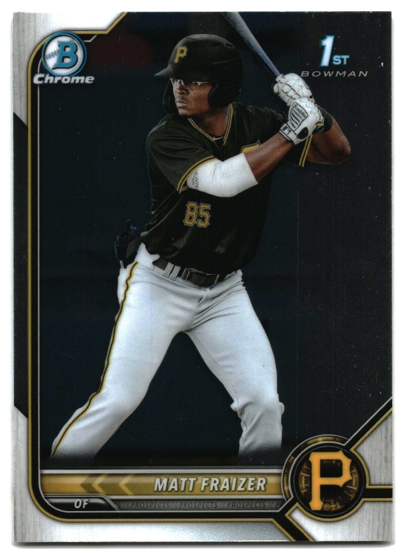 2022 1st Bowman Matt Fraizer Rookie Pittsburgh Pirates #BCP-91 | eBay