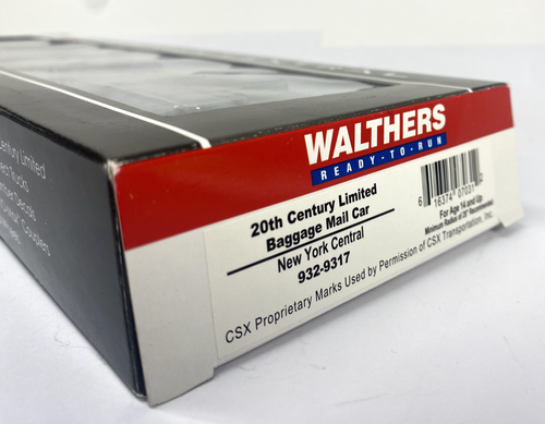 Brand New Walthers New York Central 20th century limited Baggage Mail ...