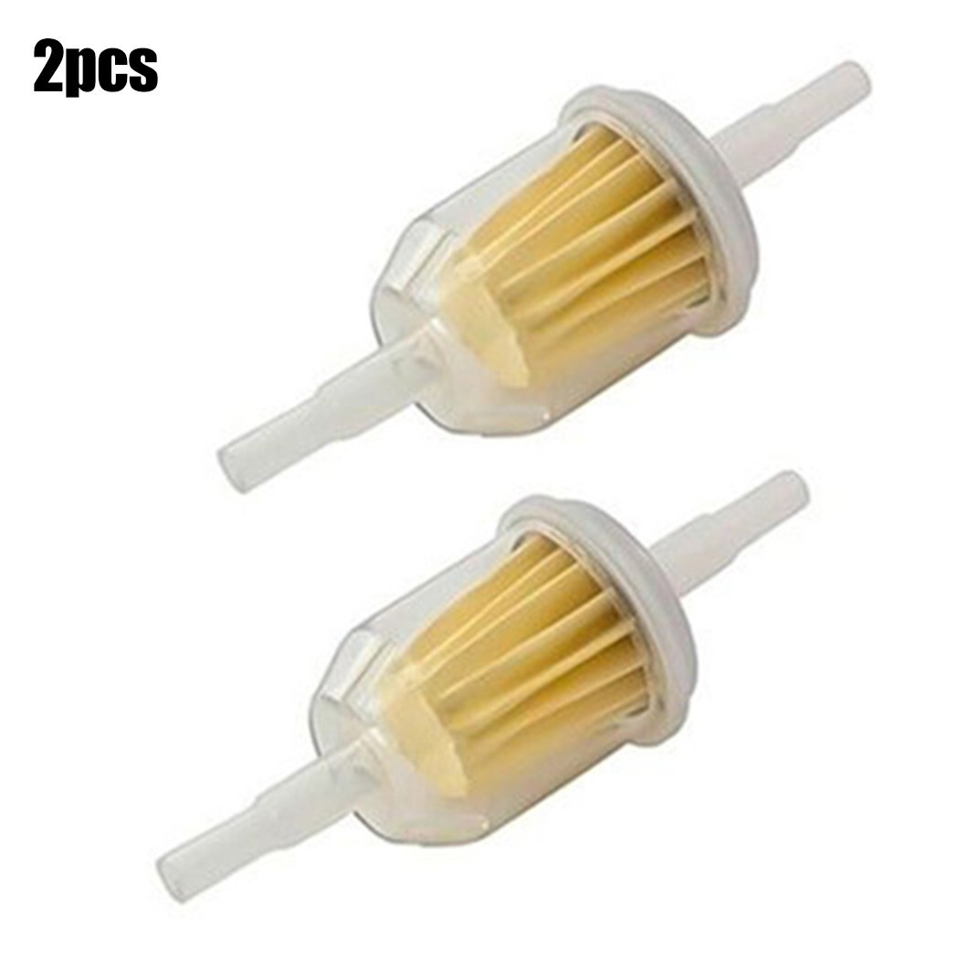 6mm 14 Universal Lawn Mower Nylon Fuel Filter Set of 2 Easy ...