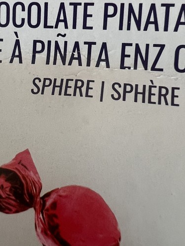 KaBoom Chocolaka 3pc Chocolate Sphere Ball Piñata Mold REUSABLE 369431 ...