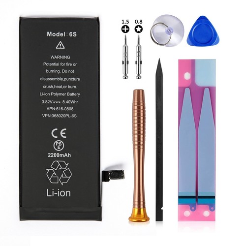 New Replacement Battery For iPhone 6s 2300mAh Genuine High Capacity ...