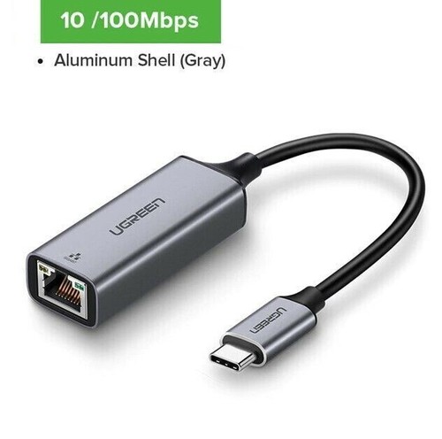 Ugreen Type C Network Card Ethernet Gigabit 100Mbps RJ45 LAN Adapter ...