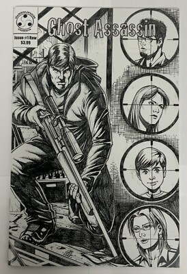 Ghost Assassin #1 Raw Edition Darkslinger Comics 2018 Limted To 100 ...
