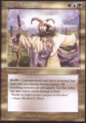 [1x] Angus Mackenzie Near Mint, English Legends MTG Magic | eBay