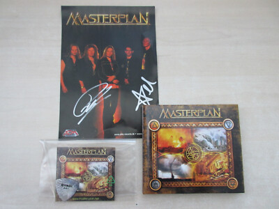 Masterplan Metal Album "Masterplan" Limited Edition SIGNED inkl. Plektron *RARE* | eBay.de