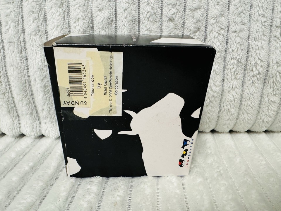 Mini Cow Parade Cow Guard H | eBay UK