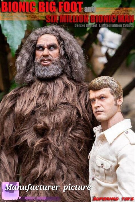 1/6 Supermad Toys limited edition Six million Bionic man/Bigfoot deluxe ...