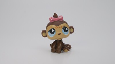 P87 - Hasbro Littlest Pet Shop LPS #714 Baby Monkey | eBay