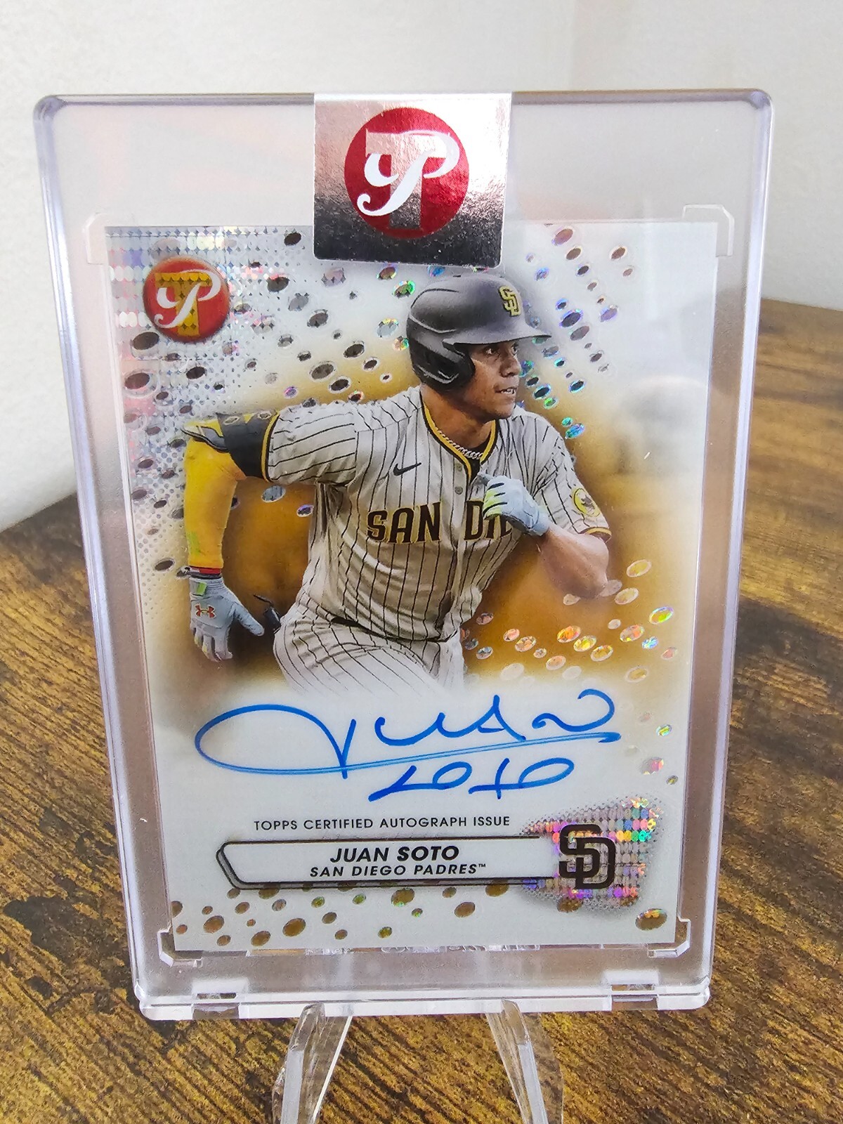 2023 TOPPS PRISTINE GOLD Juan Soto Autograph Encased Auto /50 San Diego ...