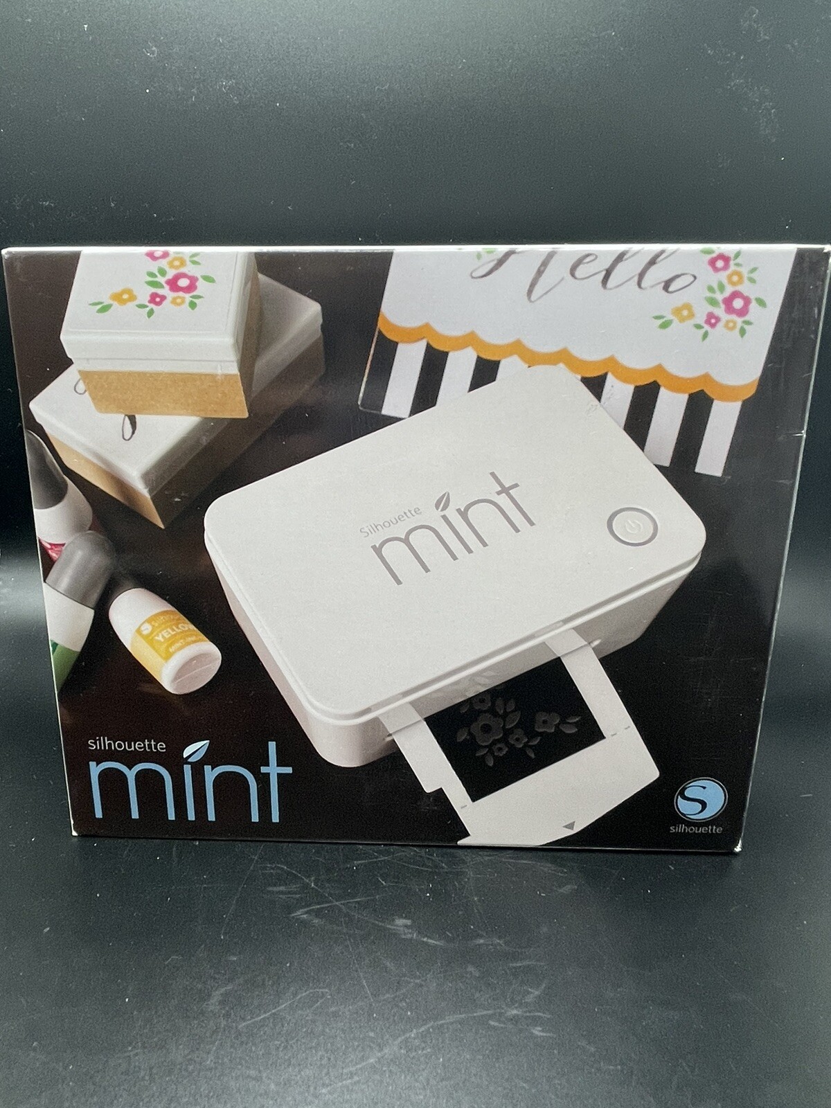 NEW In Box- Silhouette Mint Custom Stamp Maker White modl X000ZJP6R9 | eBay