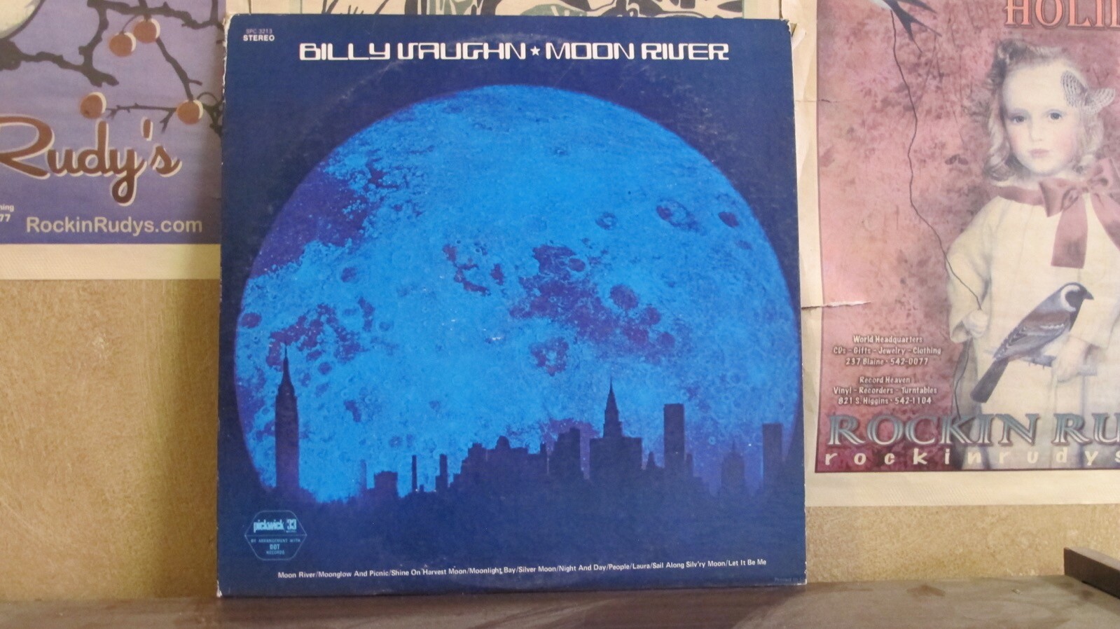 BILLY VAUGHN, MOON RIVER - LP SPC-3213 | eBay