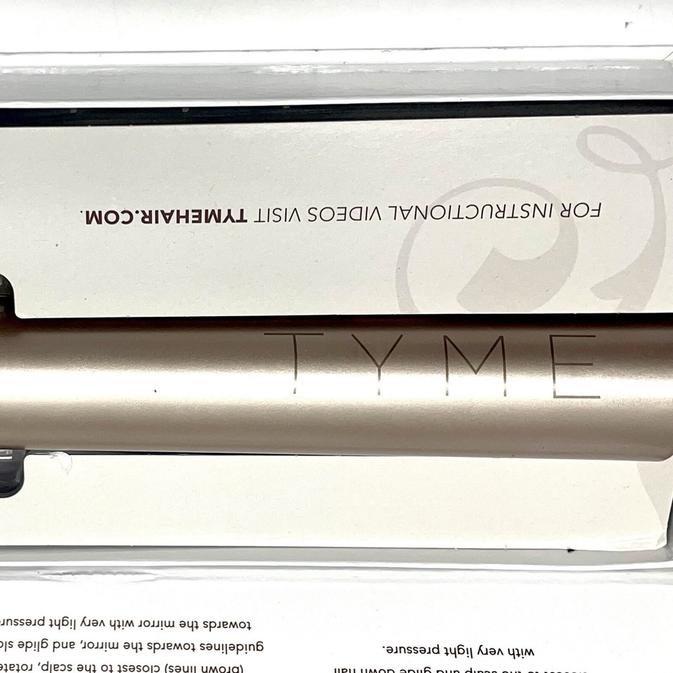 Tyme 2-in-1 Hair Straightener and Curler TYME IRON PRO IN ROSE GOLD | eBay