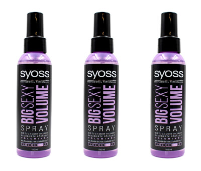 Syoss Big Sexy Volume Spray , 3x150ml EAN4015100711042 | eBay.de