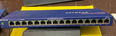 NetGear ProSafe (FS116P) 16-Ports External Switch 606449041712| eBay