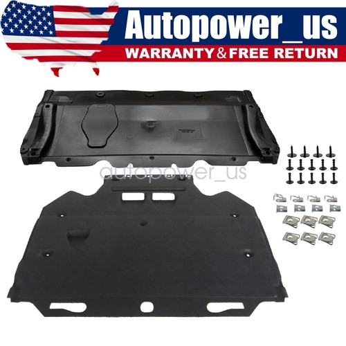 Radiator Support Cover+Splash Guards+Clips Fit Audi A6 (4G/C7) A7 (4G ...