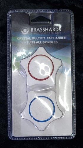 BRASSHARDS CRYSTAL MULTIFIT TAP HANDLES 15HB421 WHITE | eBay Australia