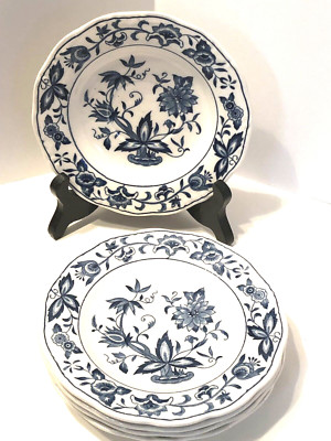 Ming Tree Double Phoenix Saucers Dark Blue Pattern Nikko Ironstone ...