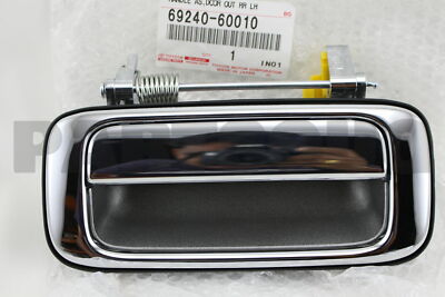 6924060010 Genuine Toyota HANDLE ASSY, REAR DOOR OUTSIDE, LH 69240 ...
