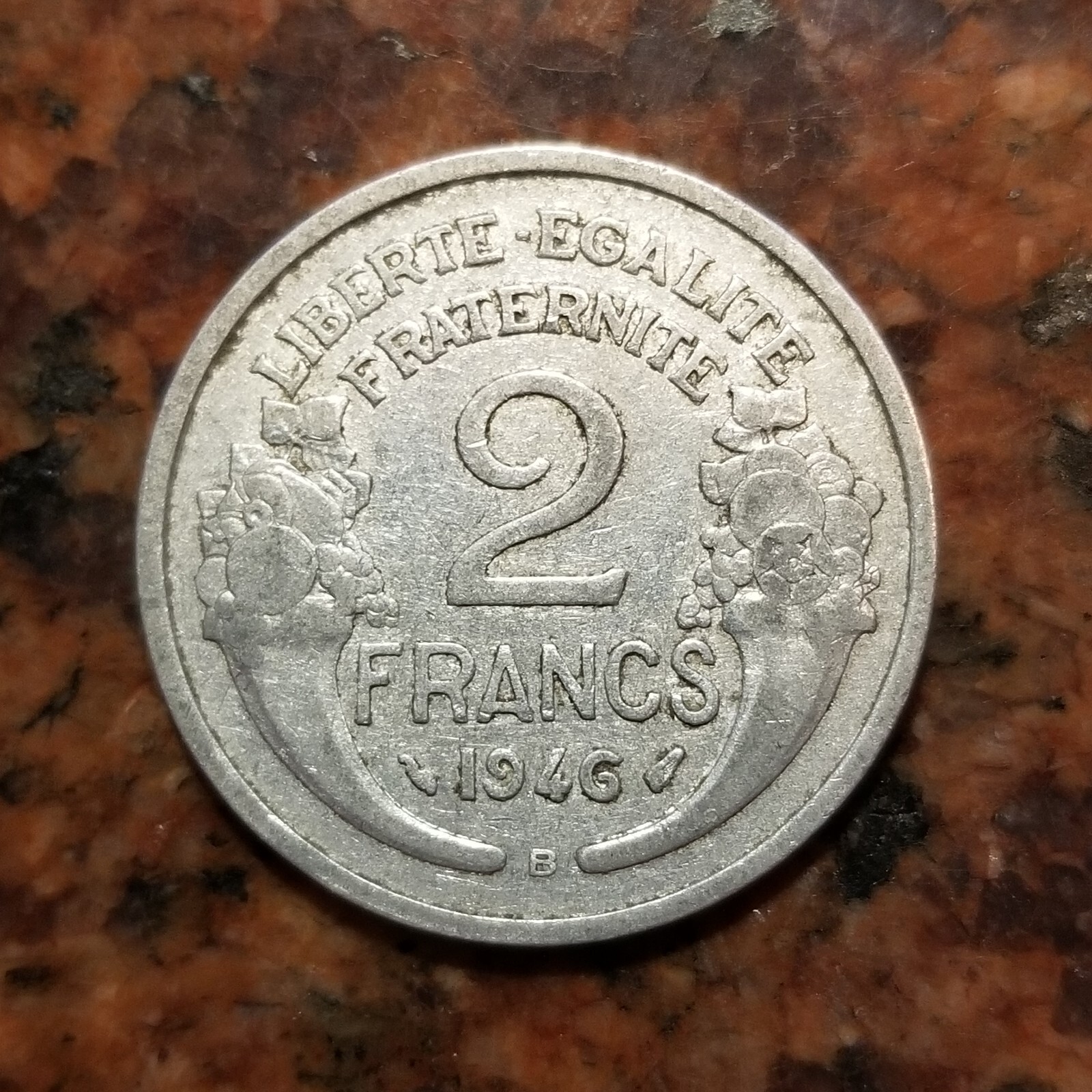1946-B FRANCE 2 FRANCS COIN - #B2511 | eBay