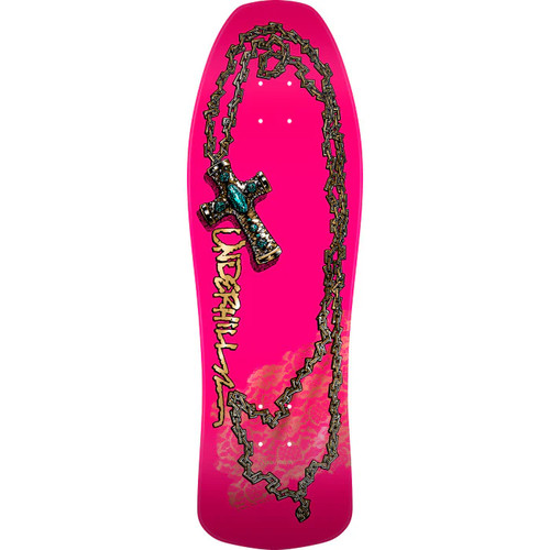Powell Peralta Ray Underhill Cross Reissue Skateboard Deck Pink/Gold ...