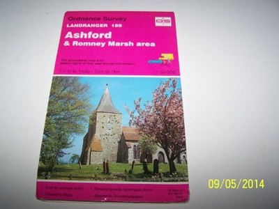Ashford and Romney Marsh Area (Sheet 189) (OS Landranger Map ...