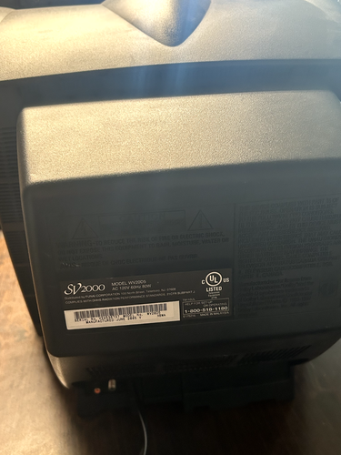 SV2000 WV20D5 Flat 20" CRT TV DVD Player Retro Gaming WITH REMOTE | eBay