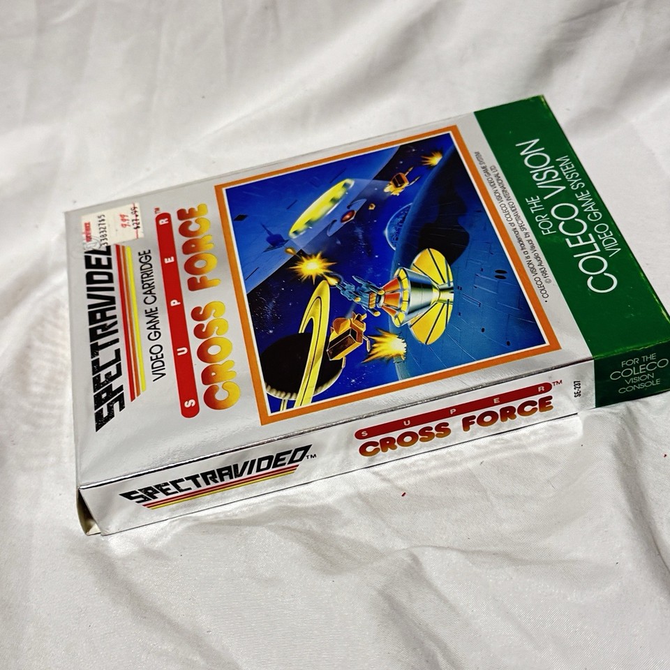 Super Cross Force (Coleco Vision) Complete In Box With Manual | eBay