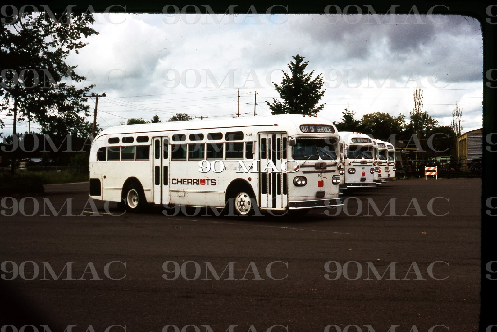 GM COACH #606. CHERRIOTS. Salem (OR). Original Slide 1978. | eBay