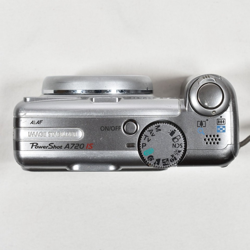 Canon Powershot A720 IS Digital Camera 8.0MP 6x Optical Zoom Video 8GB ...
