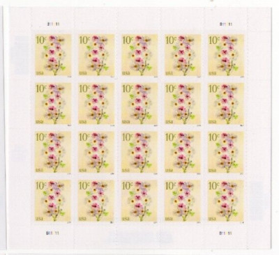 USPS Flowers Poppies & Coneflowers Sheet of 20 Stamps - MNH (5901) | eBay
