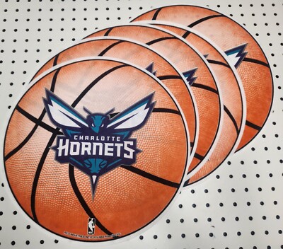 NBA Charlotte Hornets Round Pennant 14 1/2 X 14 1/2, NEW, Felt | eBay