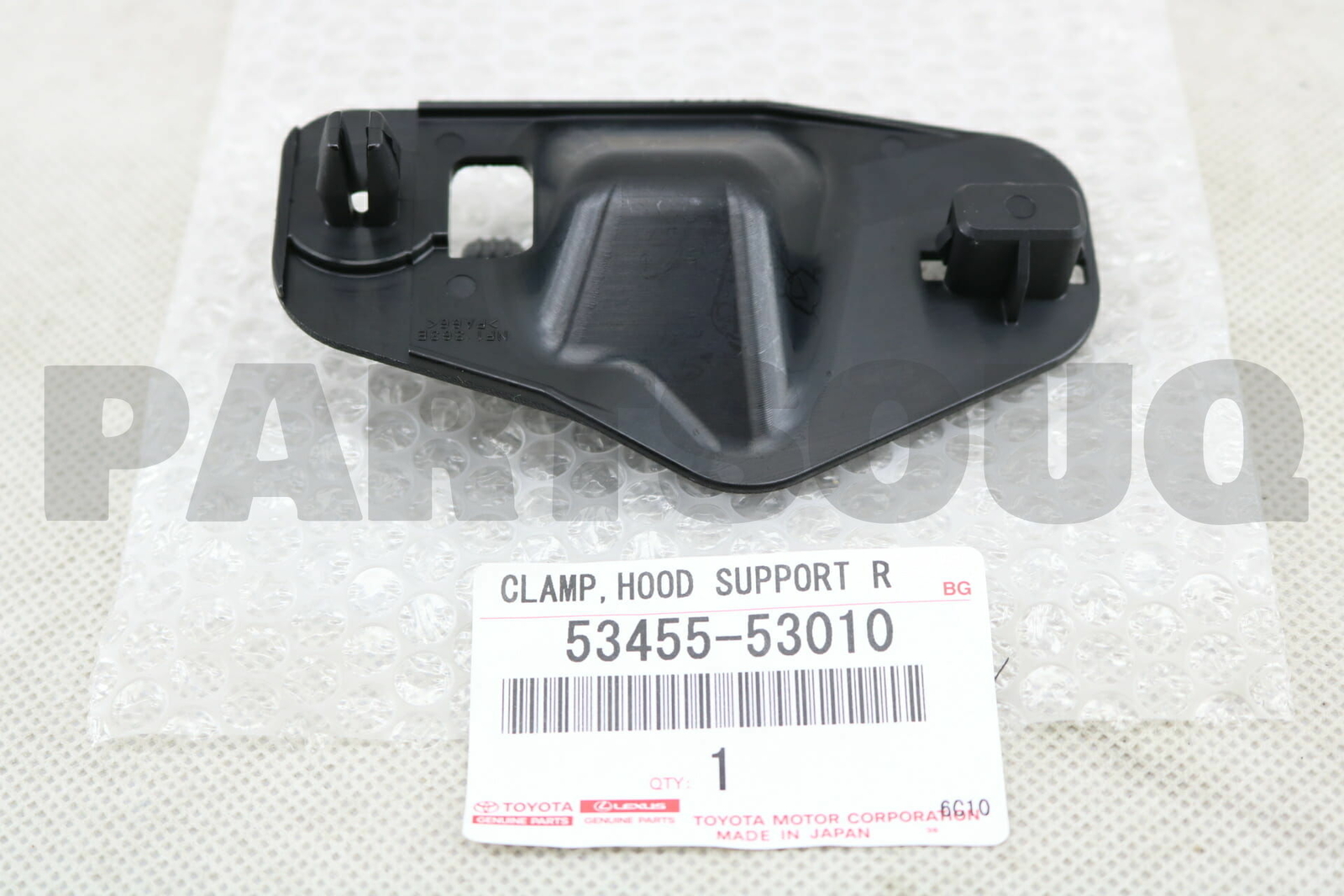 5345553010 Genuine Toyota CLAMP, HOOD SUPPORT ROD 53455-53010 | eBay