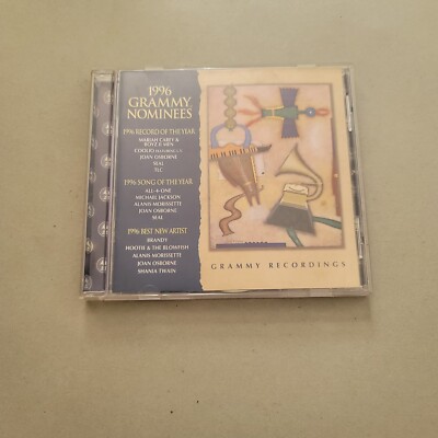 1996 Grammy Nominees (CD 1996) | eBay