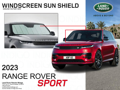 2023 Range Rover SPORT Windshield Sunshade Reflector Genuine OEM ...
